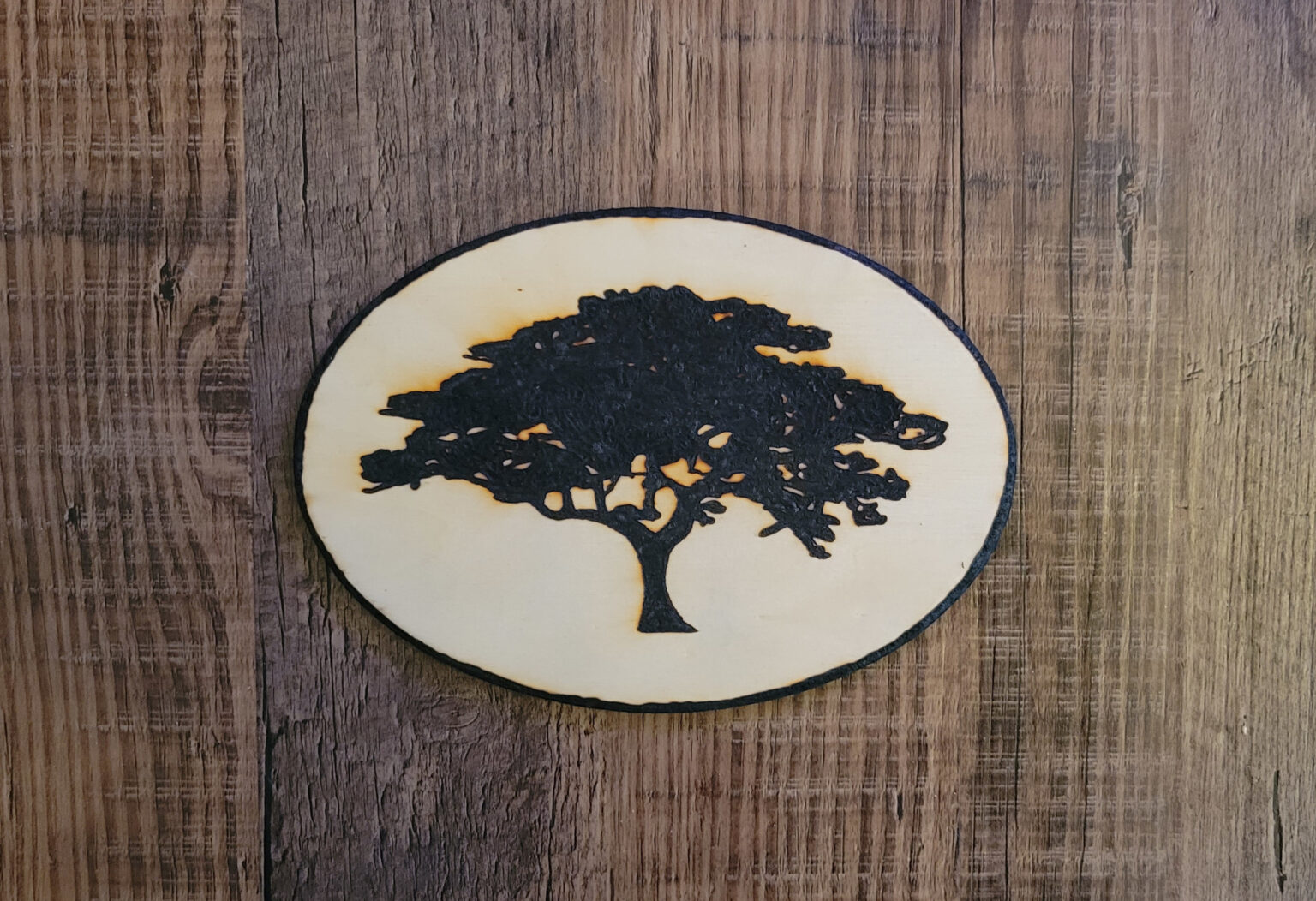 Healing Tree - Solar Wood Burning - SunFunArt