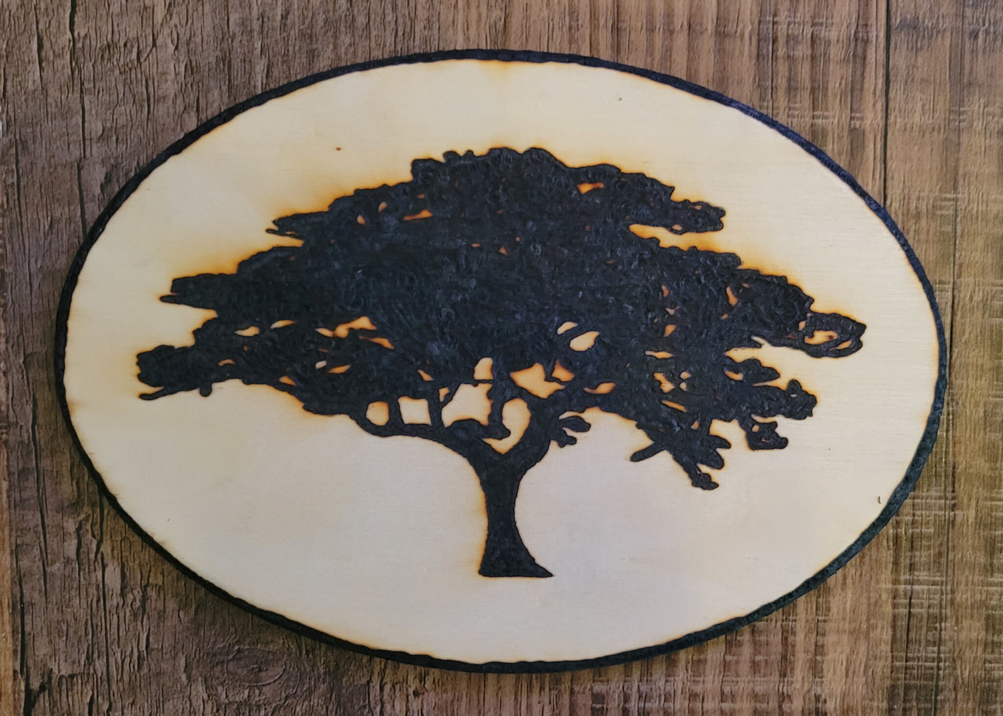 Healing Tree - Solar Wood Burning - SunFunArt